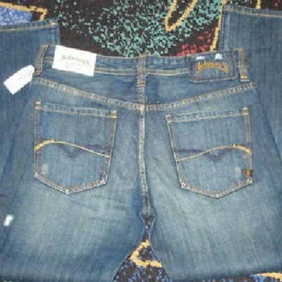 Infamous | Jeans | Infamous Lone Wolf Mens Destruct Denim Jeans 33x3 ...